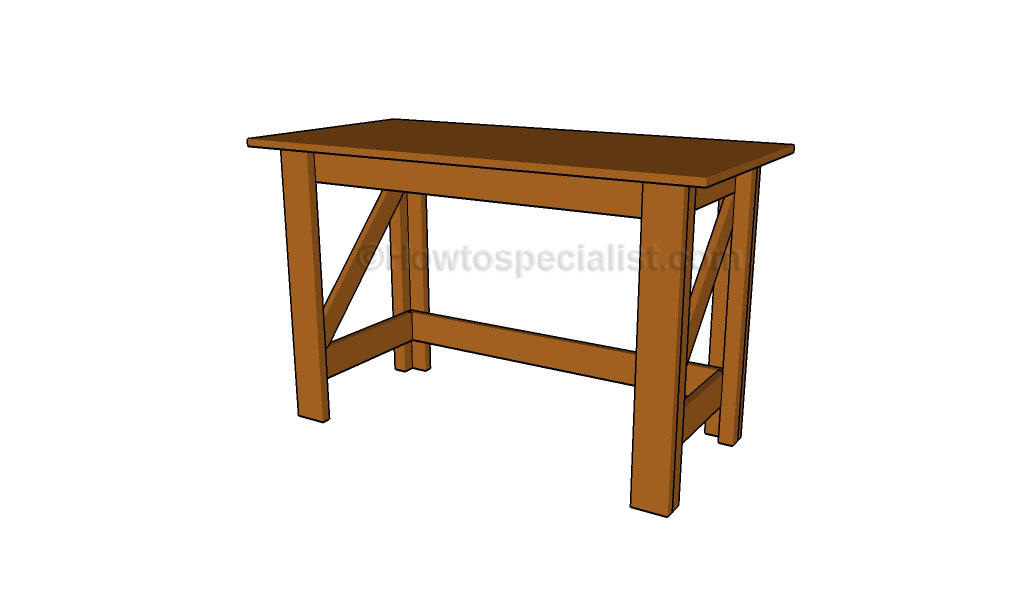Simple Desk Plans HowToSpecialist How To Build Step By Step DIY Plans Simple Desk Plans HowToSpecialist How To Build Step By Step DIY Plans