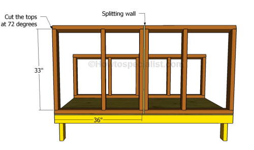 How to build a double dog house | HowToSpecialist - How to Build, Step ...