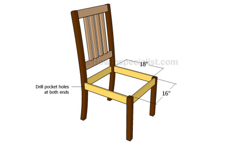 Kitchen Chair Plans | HowToSpecialist - How to Build, Step by Step DIY ...